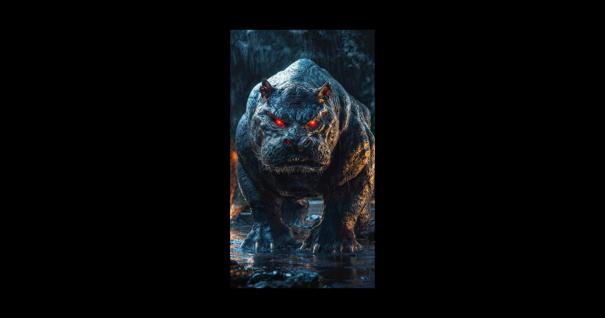 Hippo Cat - Animal Hybrids - Sticker | TeePublic