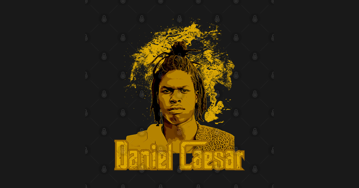 Daniel caesar \ rapper - Rapper - T-Shirt | TeePublic