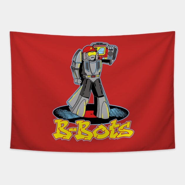 B-Bots - Oldskool - Tapestry | TeePublic
