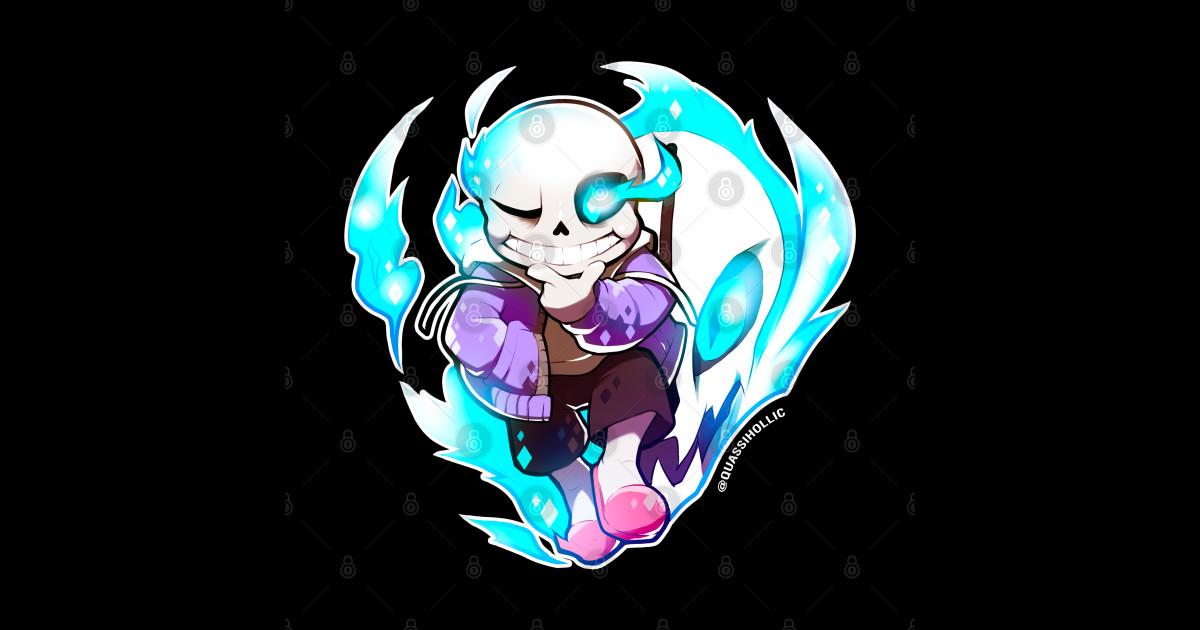 Sans - Sans - Sticker | TeePublic