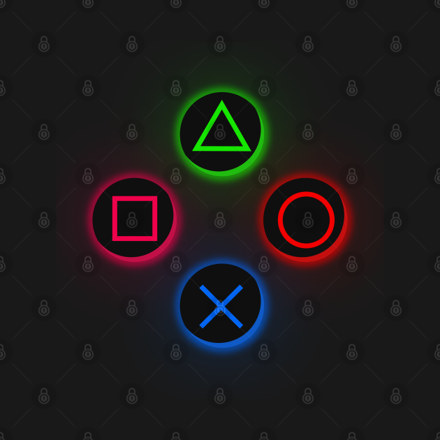 Game On! PS4 Controller Buttons - Ps4 Controller - T-Shirt | TeePublic