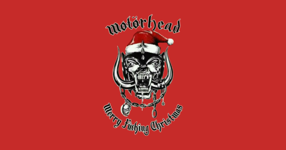 Motorhead Christmas Logo Art - Motorhead Band - T-Shirt | TeePublic
