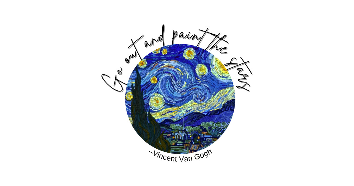Starry Night - Starry Night - T-Shirt | TeePublic
