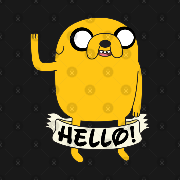 Jake Hello - Jake - T-Shirt | TeePublic Jake Hello - Jake - T-Shirt | TeePublic