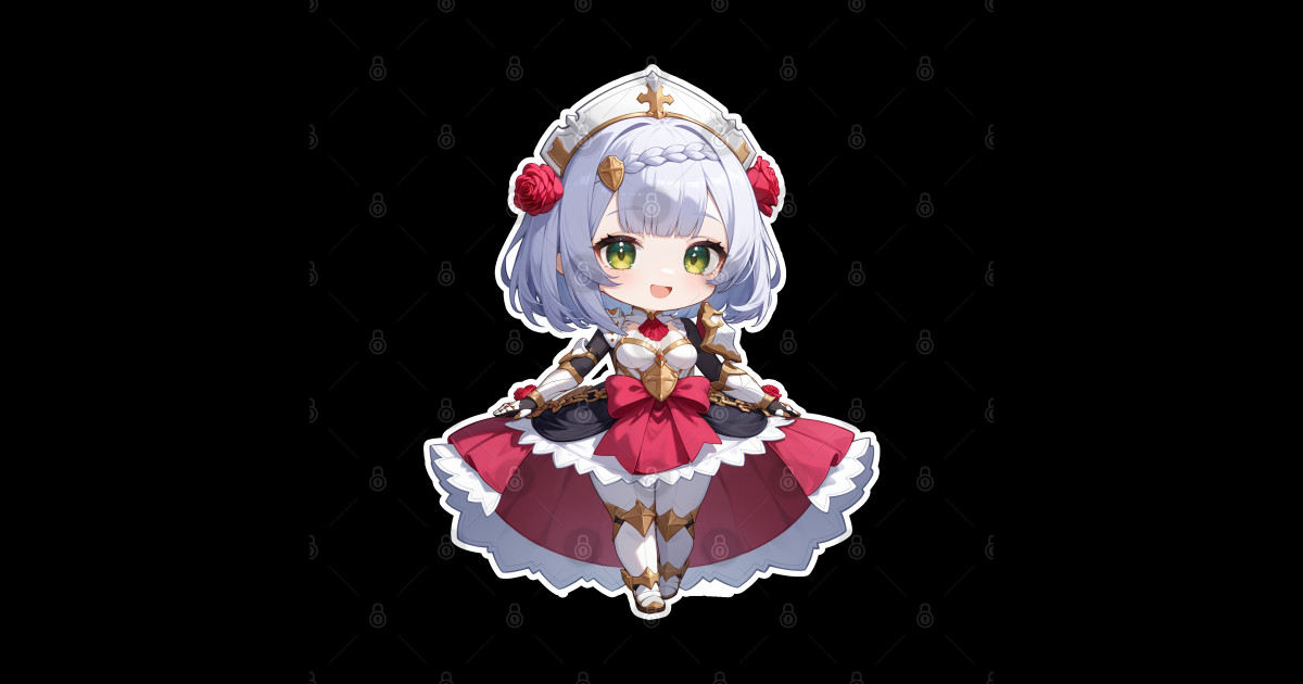 Noelle Print/Sticker for Genshin Impact Fans - Noelle Genshin Impact ...