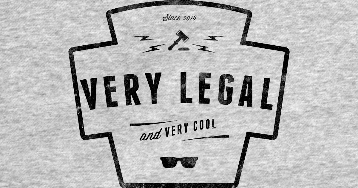 Very Legal & Very Cool - Logo 1 - Very Legal And Very Cool - T-Shirt ...