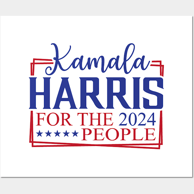 Kamala Harris for the people - Kamala Harris - Posters and Art Prints ...