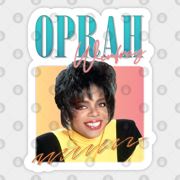 Oprah Winfrey --- 90s Aesthetic - Oprah - Sticker | TeePublic
