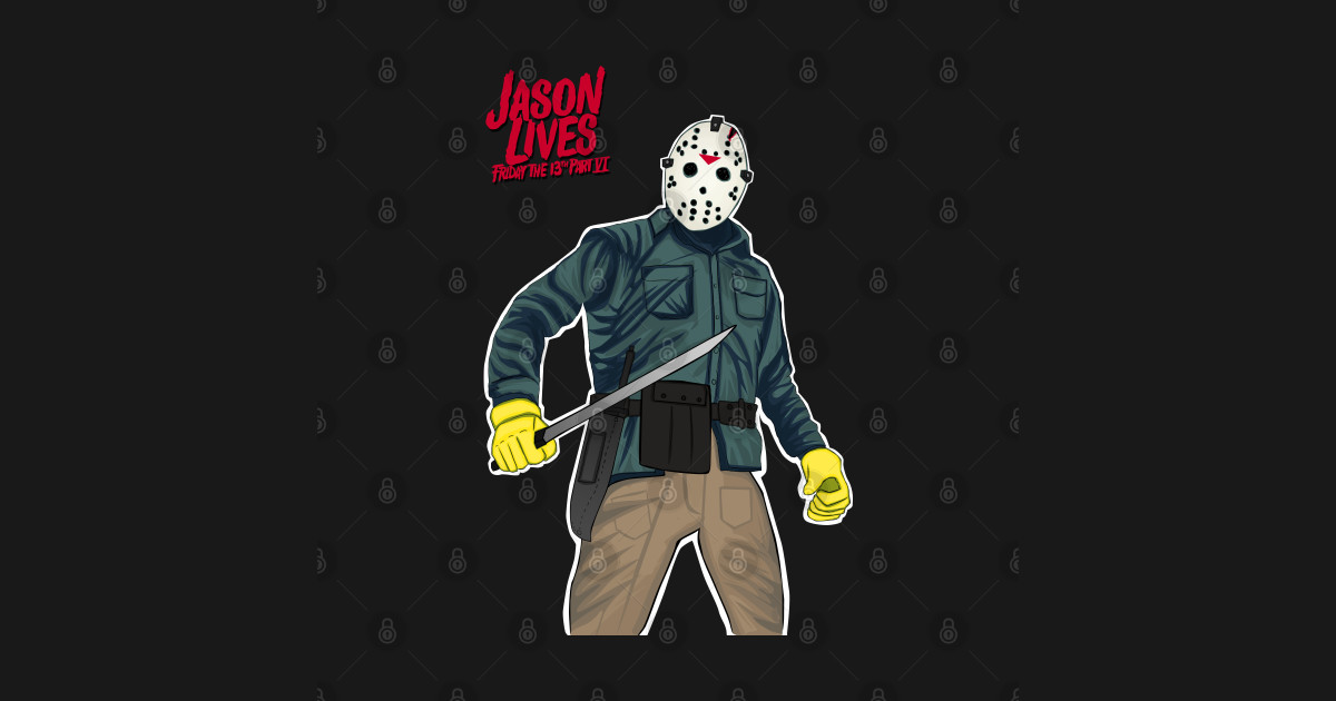 Jason Lives - Jason Voorhees - T-Shirt | TeePublic