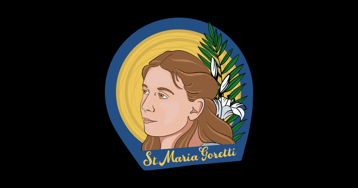 St. Maria Goretti - Saint - Posters and Art Prints | TeePublic