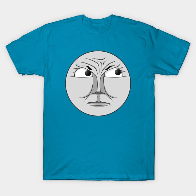 Gordon angry face - Thomas And Friends - T-Shirt | TeePublic