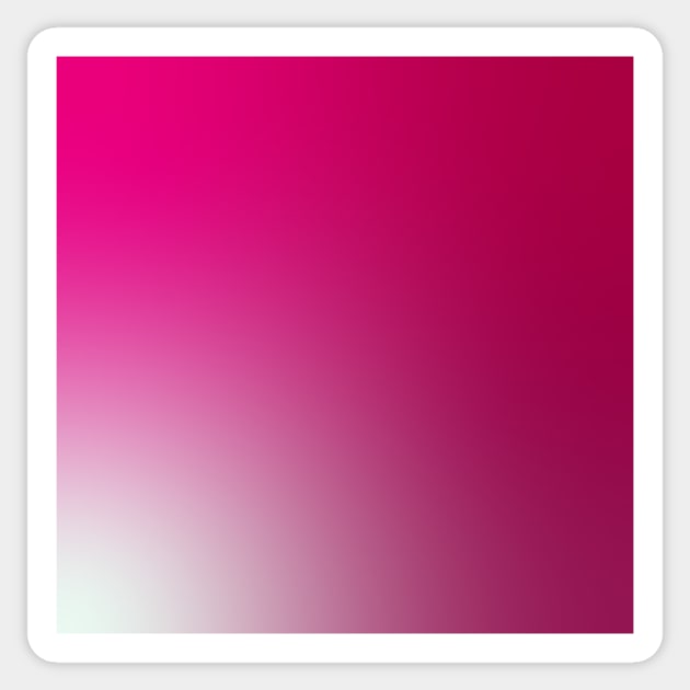 Pink Gradient - Gradient - Sticker | TeePublic