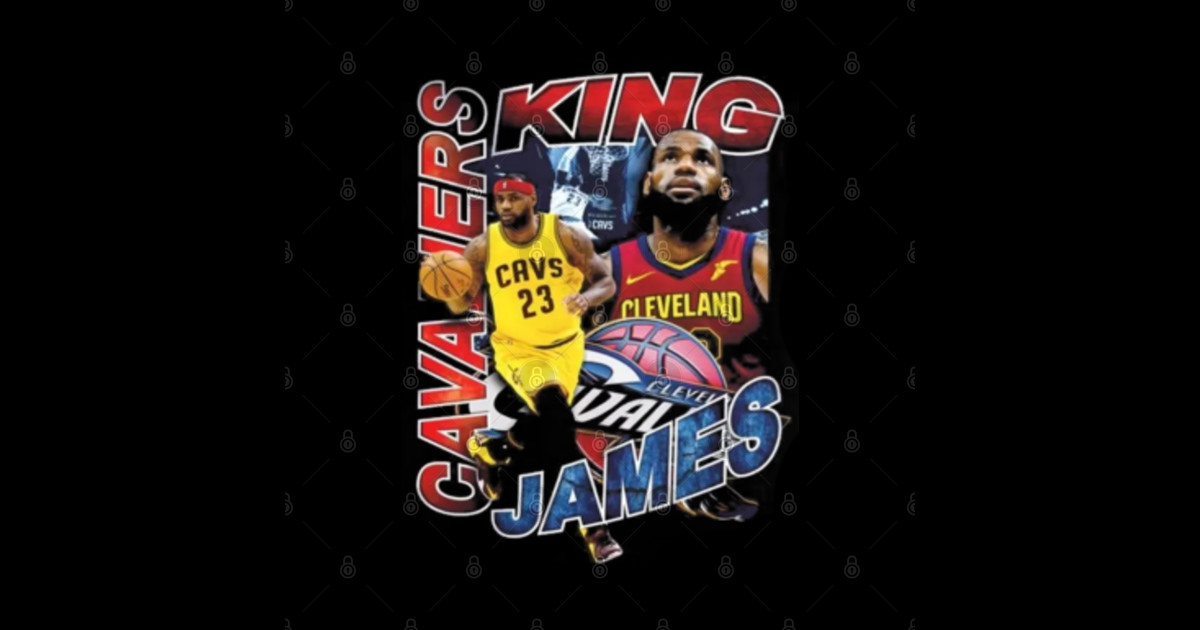 Lebron James Old School - Lebron James - Posters and Art Prints | TeePublic