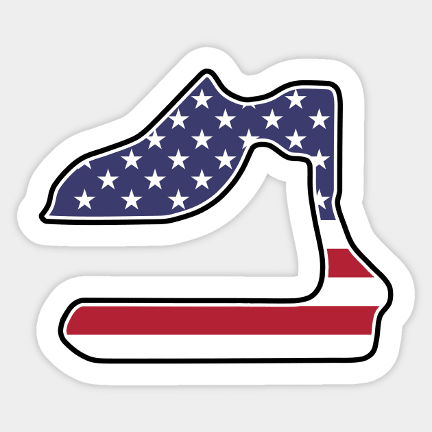 Sebring International Raceway [flag] - Sebring - Sticker | TeePublic