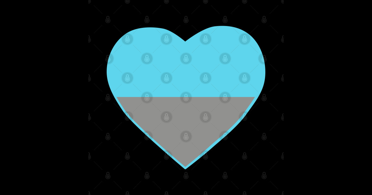 Pride Flag Heart Autosexual - Pride Month - T-Shirt | TeePublic