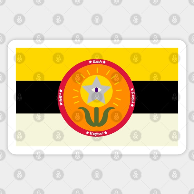 Sim Western Rural (SWR) - Flag - The Sims - Sticker | TeePublic