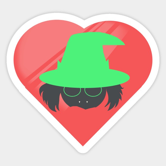 Ralsei - Deltarune [Minimalist] Fanart - Homestuck - Sticker | TeePublic