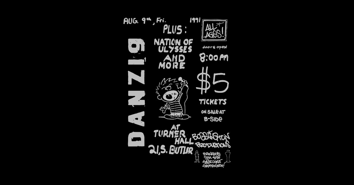 danzig at turner hall - Danzig Band - Sticker | TeePublic