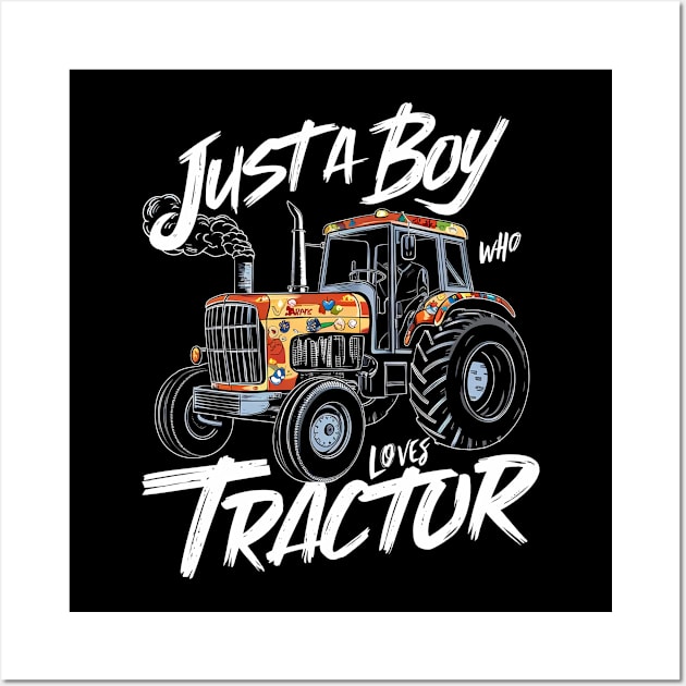 "Tractor Enthusiast: Just a Boy Who Loves Tractors" - Just A Boy Who ...