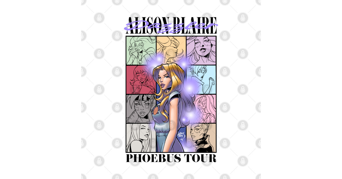 Alison Blaire Phoebus Tour Shirt - Luminous - T-Shirt | TeePublic