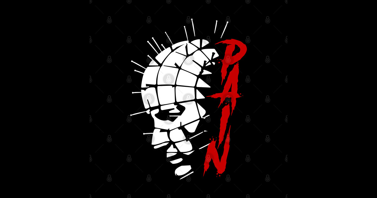 Pinhead Cenobite Pain - Hellraiser - Sticker | TeePublic