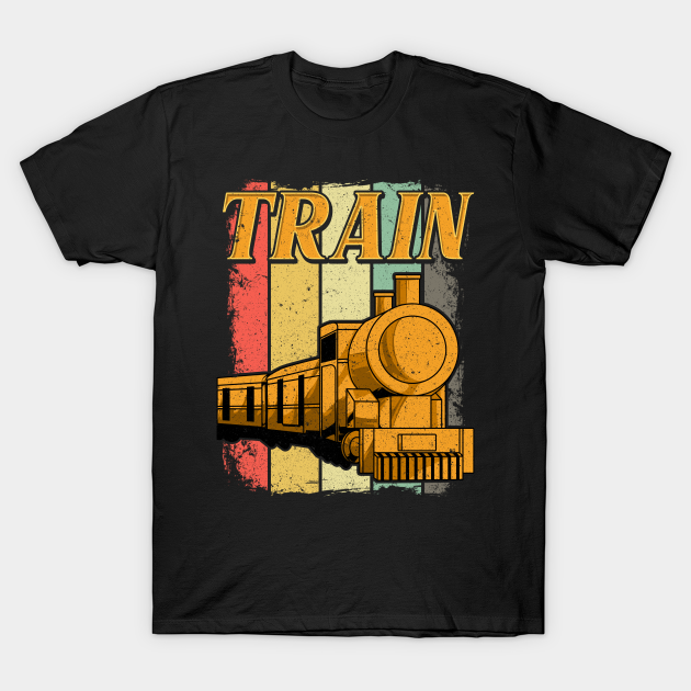 Vintage Train Lovers Gifts Retro Steam Train Novelty Gifts - Vintage ...