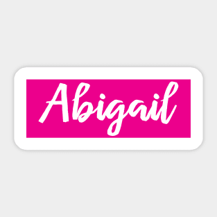 Abigail Splatter Stickers for Sale | TeePublic