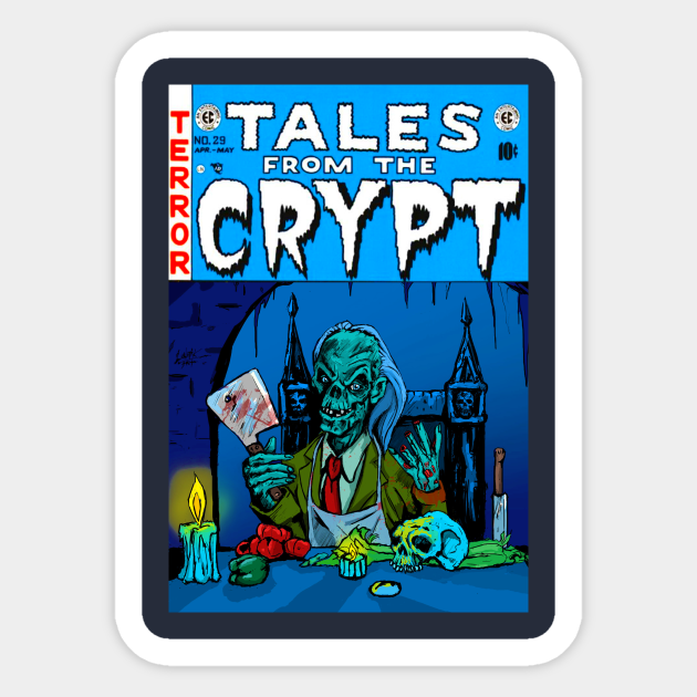 The Crypt Keeper - Tales From The Crypt - Sticker | TeePublic
