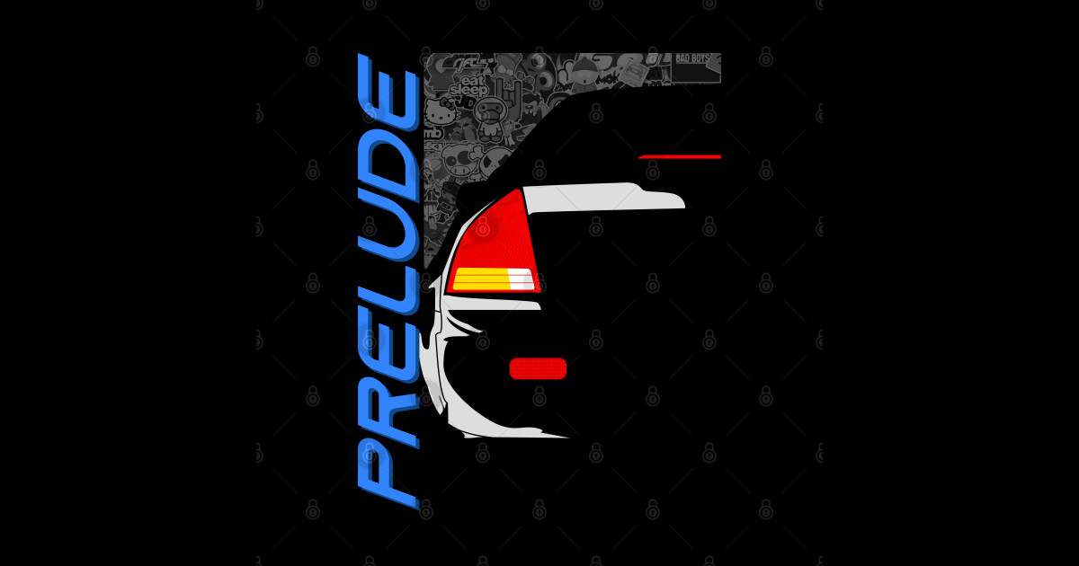 Prelude Si 1992 - Honda Prelude - Sticker | TeePublic