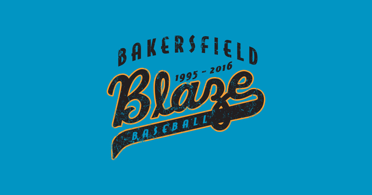 Bakersfield Blaze - Baseball - T-Shirt | TeePublic