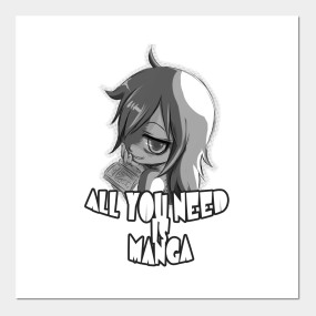 Watamote - Screentone - T-Shirt | TeePublic