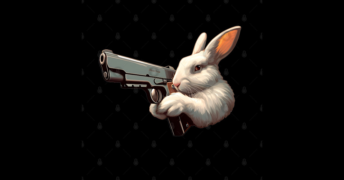 Tactical Rabbit - Rabbit - Posters and Art Prints | TeePublic