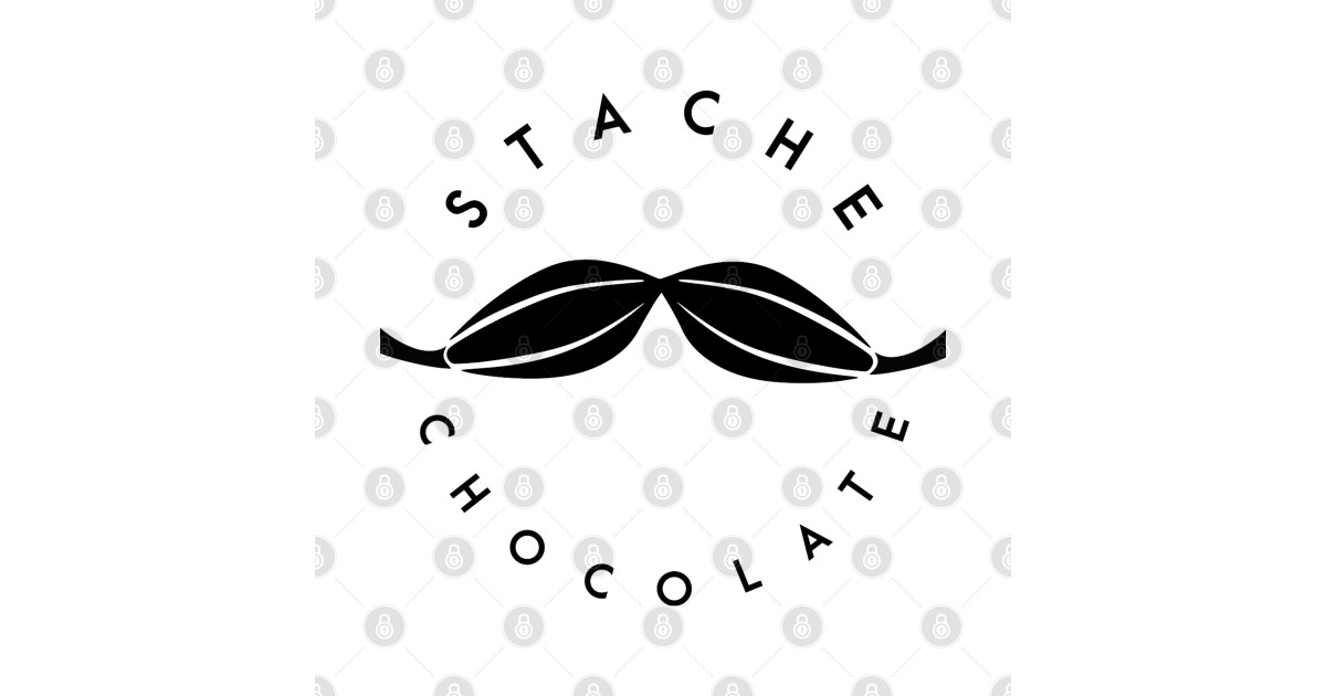 Stache Chocolate Logo - Chocolate Lover - T-Shirt | TeePublic