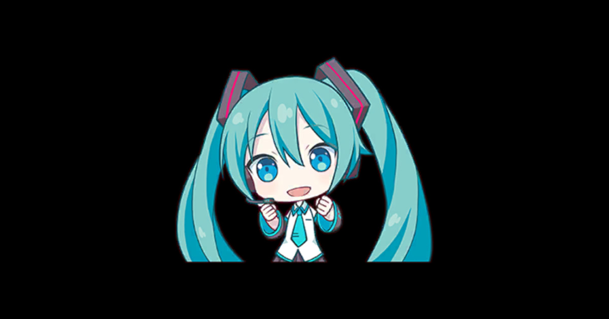 Hatsune Miku stamp - Wonderlands X Showtime - Magnet | TeePublic