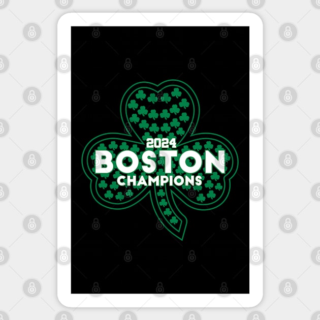 Boston Celtics 2024 Champions Celebration Shirt - Boston Celtics ...