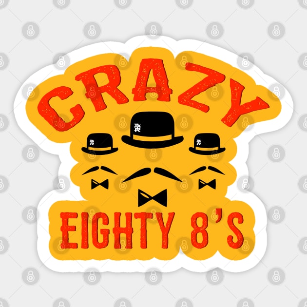 Crazy 88's - Republik Of Brooklyn - Sticker | TeePublic