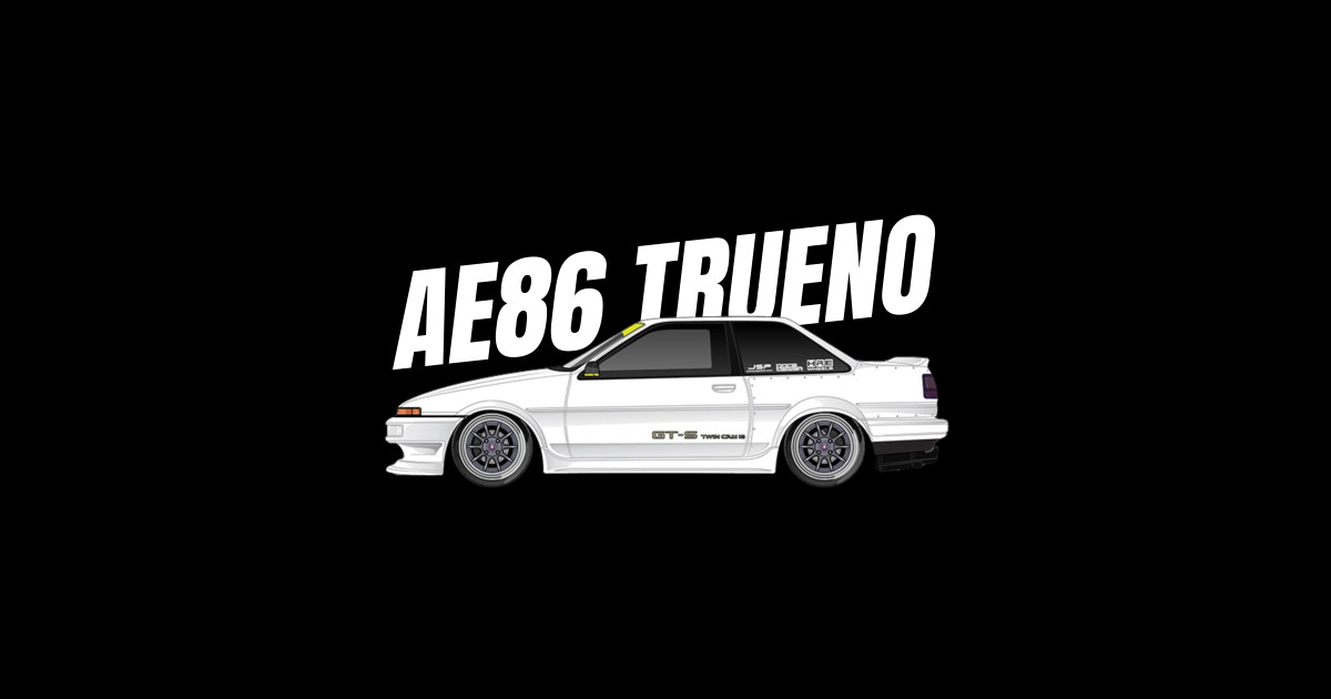 Ae86 Trueno Drifter - Trueno - Sticker | TeePublic