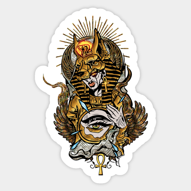 Mask of anubis with the all seeing eye - Mask Of Anubis With The All ...