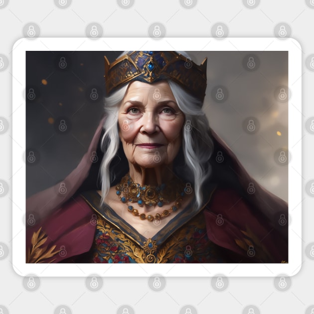 The Old Queen - Queen - Sticker | TeePublic