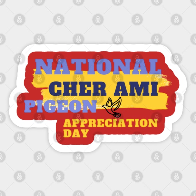 The National Pigeon Appreciation Day - Pigeon Army - Sticker | TeePublic