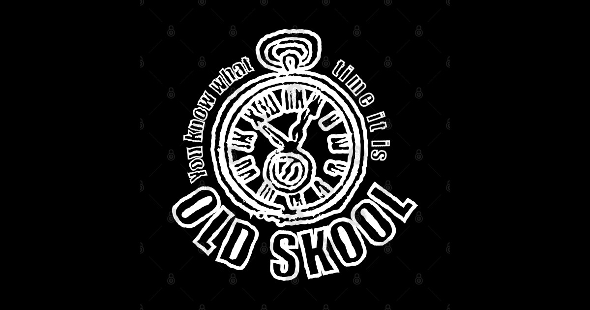 Old School Hip Hop 90's Rap Artists - Old School - Sticker | TeePublic