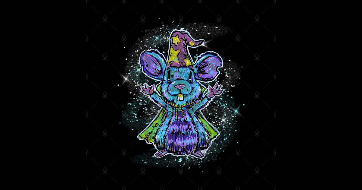 Give'em the ol' Rat-zzle Dazzle - Magic - Sticker | TeePublic