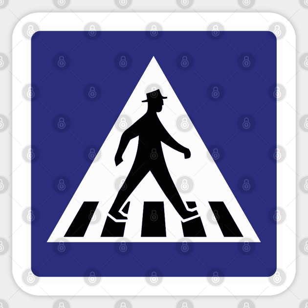 German Pedestrian Crosswalk Man with Hat Berlin Sign - Crosswalk Sign ...