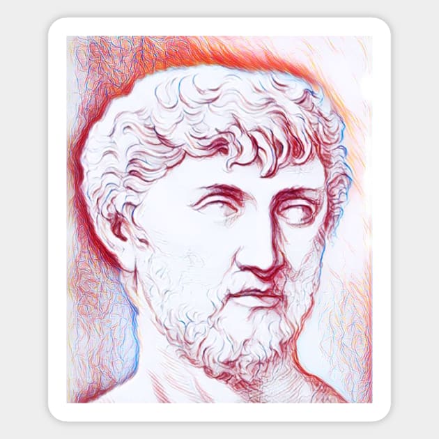 Lucretius Portrait | Lucretius Artwork | Line Art - Lucretius - Sticker ...
