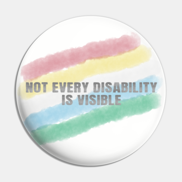 Disability Pride Flag - Disability Pride - Pin | TeePublic
