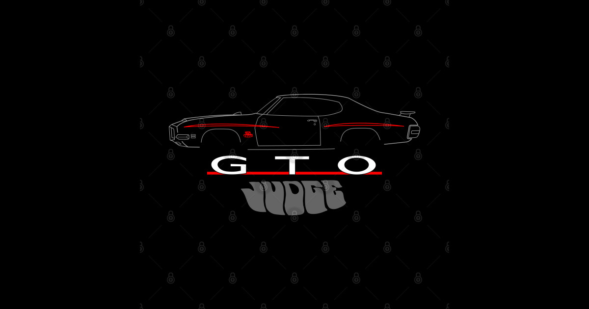 1971 GTO Judge - 1971 Gto Judge - Sticker | TeePublic