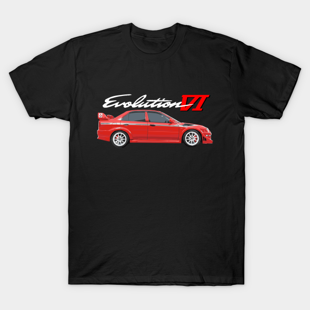 TME EVO VI - Mitsubishi Lancer Evolution - T-Shirt | TeePublic