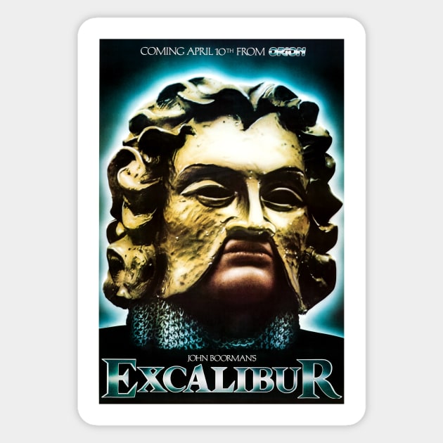 Excalibur - Movies - Sticker | TeePublic