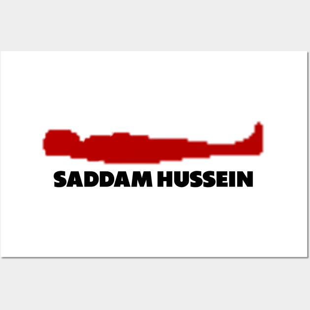 Saddam Hussein's Hiding Place - Memes - Posters and Art Prints | TeePublic