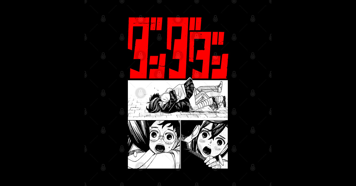 DandaDan - Dandadan Anime - Sticker | TeePublic